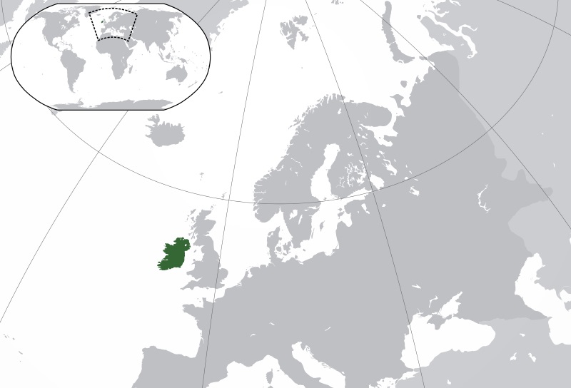 🇮🇪 Where's IRELAND Located? [Éire Map] • aTukTuk Travel Blog